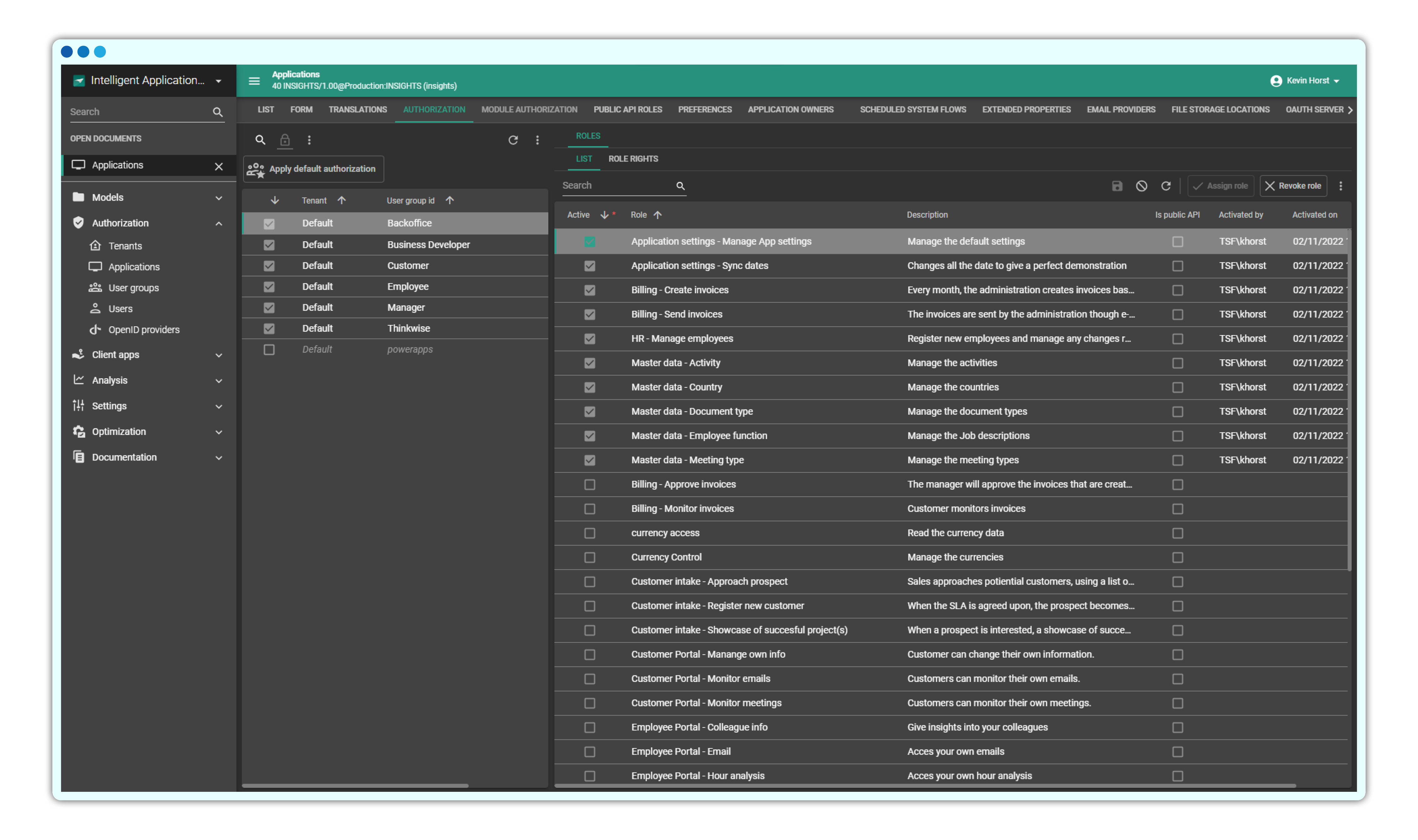 Thinkwise Platform overview